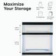 Iris Usa Craft Plastic Organizers And Storage Rolling Storage Cart For