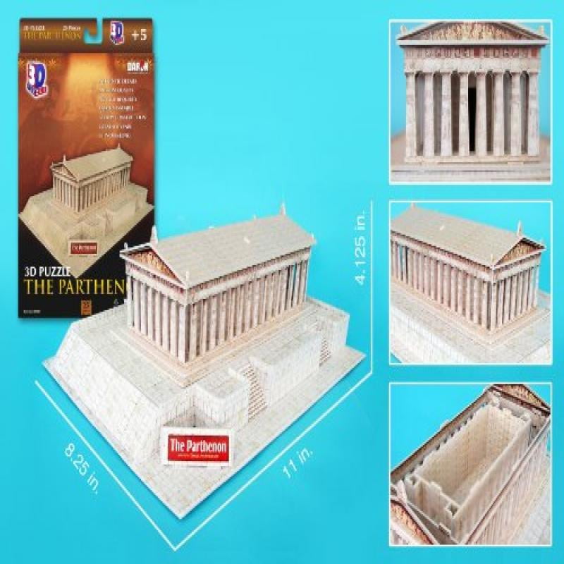 Parthenon 3D Puzzle 25 Pieces - Walmart.com