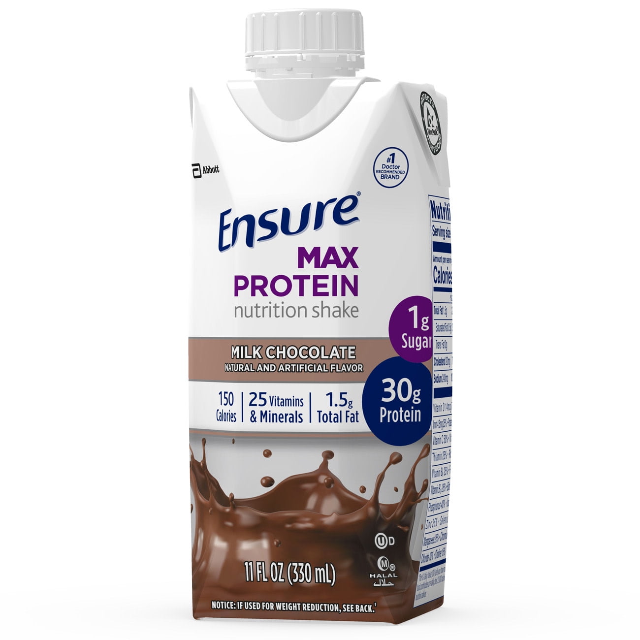 Buy Ensure Max Protein Nutrition Shakes Milk Chocolate - 11 oz - 12 ...