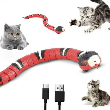 Centipede Cat Toy, Interactive Remote Smart Sensing Snake, Realistic ...