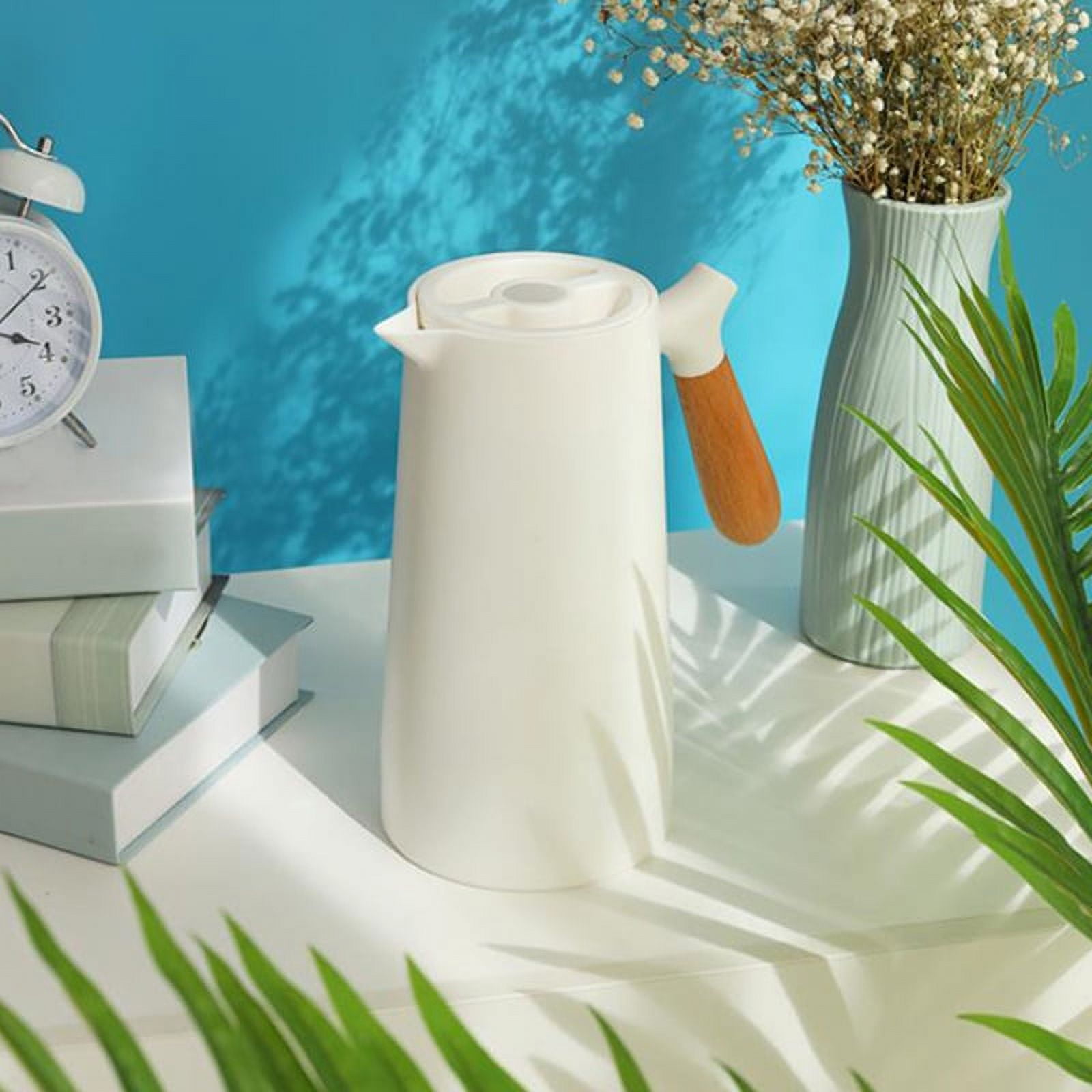 Click here for Unbranded 1l Glass Liner Vacuum Flask Hot Water Ju... prices