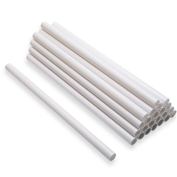 24 Pieces Plastic Tired Cake Tier Kit Separator Dowel Rod Cheesecakes ...