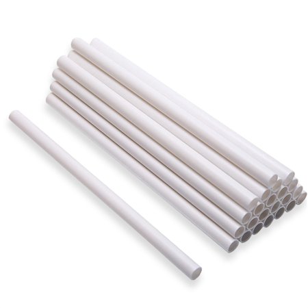 24 Pieces Plastic Tired Cake Tier Kit Separator Dowel Rod Cheesecakes ...