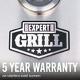 Expert Grill 5 Burner Propane Gas Grill with Side Burner, 62,000 BTUs ...