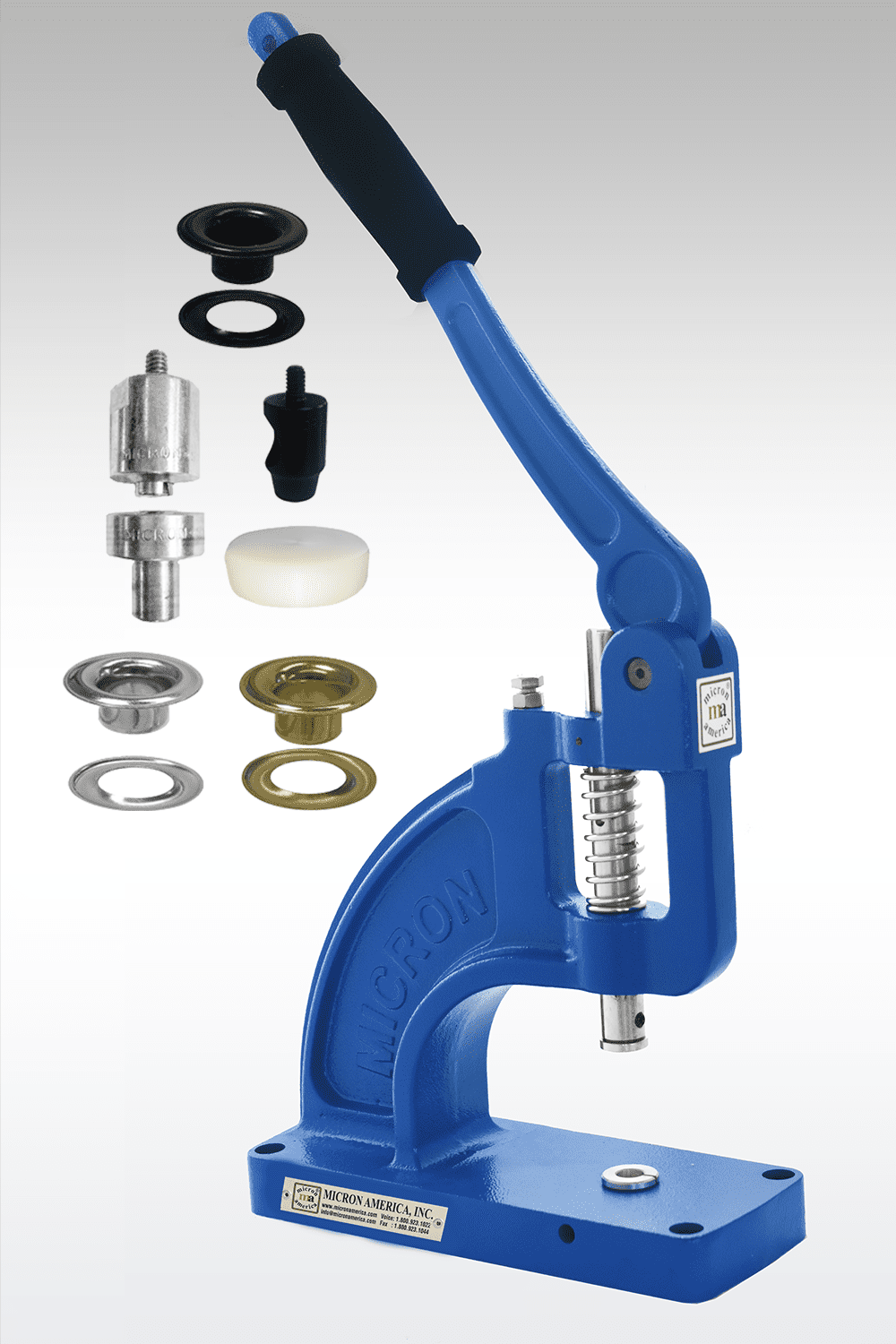 MICRON TEP-3 Fastener Attaching Machine with #4 Sheet Metal Dies and #4 ...
