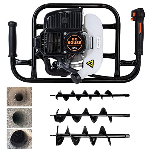 Click here for Dc House Gas Auger Post Hole Digger 52cc 2 Stroke... prices