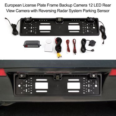 Type S License Plate Backup Camera - Walmart.com