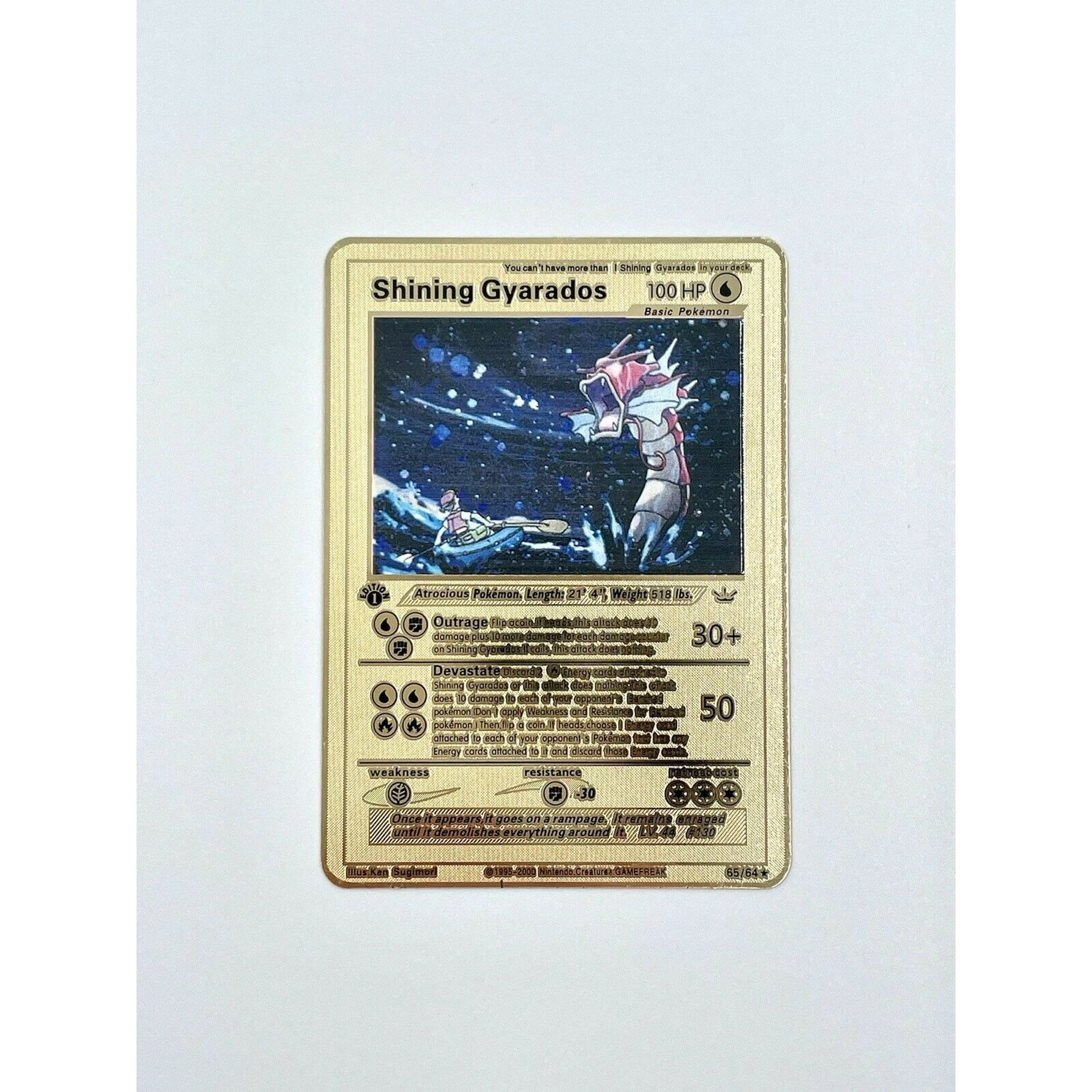 Shining Gyarados Card