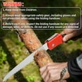 DIYSELF 1 Pack Folding Saw, 7-inch Hand Saw for Wood Cutting, Foldable ...