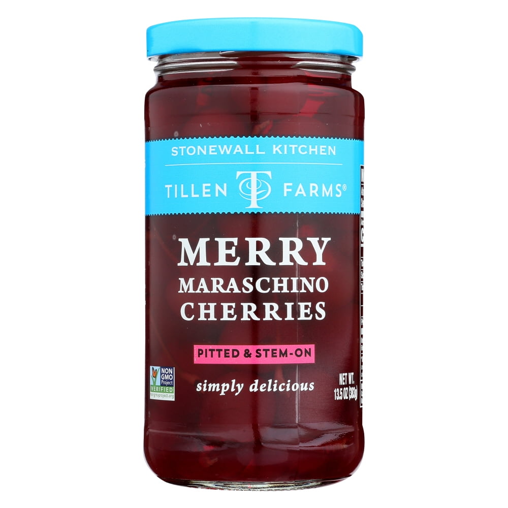 Tillen Farms Merry Maraschino Cherries, 13.5 Oz. - Walmart.com ...