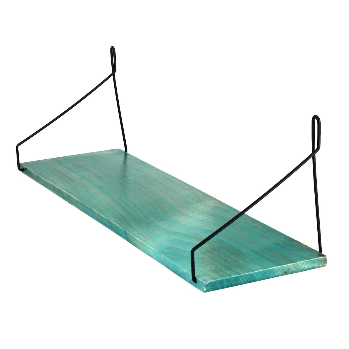 Wall Shelf Storage Floating Wooden Hanging Holder Wall Mount Rack Home ...
