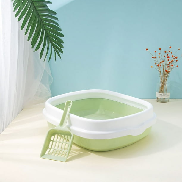 Cat Poop Basin,Cat Litter Pan Large Cat Poop Pan Cat Litter Basin Smart ...