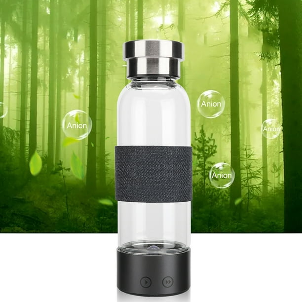 Hydrogen Water Maker,480ml 1300mAh Portable USB Electrolysis Ionizer ...