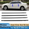 4Pcs Window Weatherstrip Sealing Belts Trim For Mazda 6 2004-2012 Side ...