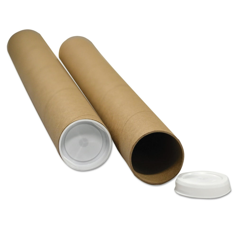 General Supply Round Mailing Tubes 15l X 3 Dia White 25 Pack general-supply-round-mailing-tubes-15l-x-3-dia-white-25-pack