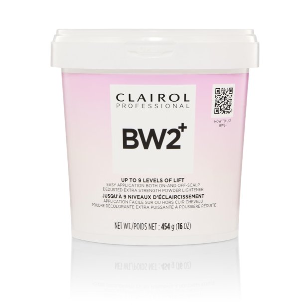Clairol Professional BW2+ Dedusted Extra Strength Powder Lightener for ...