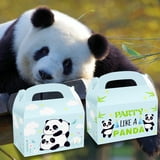 24 Pack Party Favor Boxes, Cute Panda Treat Bags, Gable Boxes for Kids ...