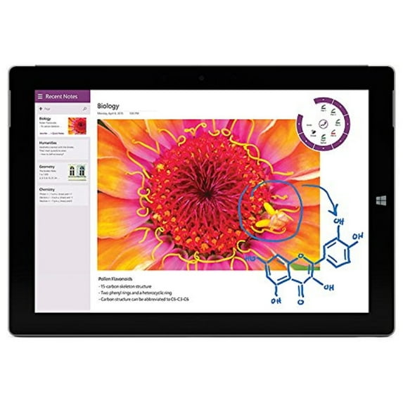 Microsoft Surface 3 10.8" Laptop Intel Atom 1.60GHz 4GB 128GB SSD W10P ...