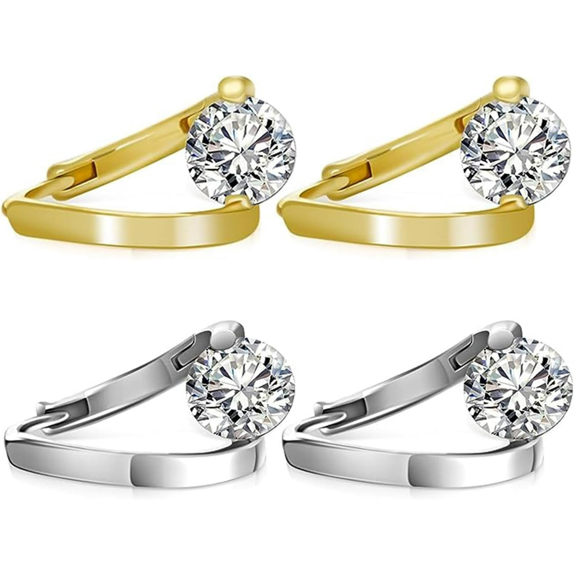 Click here for Ghsdfbb 2 Pairs Lymphatic Drainage Earrings For Wo... prices