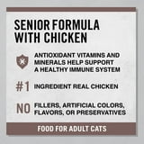 Pure Balance Pro+ Senior Formula Chicken Dry Cat Food, 7 lbs, Supports ...