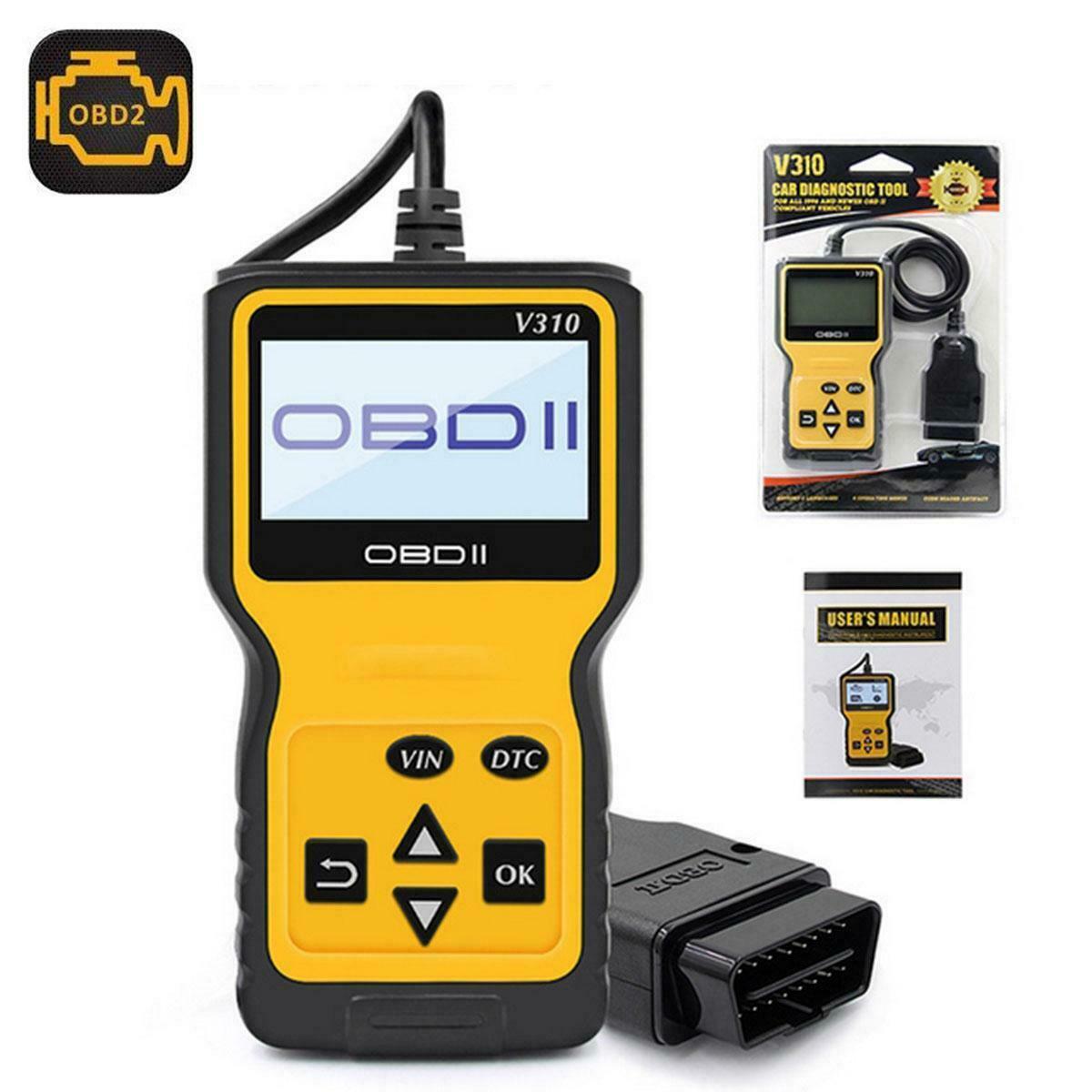 V310 ODB2 Multi brands Car Auto Diagnostic Scanner Code Reader DTC Scan v310-odb2-multi-brands-car-auto-diagnostic-scanner-code-reader-dtc-scan