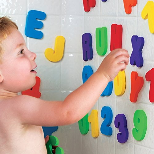Munchkin Letters and Numbers Bath Toys, 36 Count