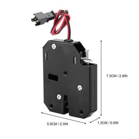 DC 12V Electric Control Latch Drawer Switch Drawer Switch Lock Electric ...