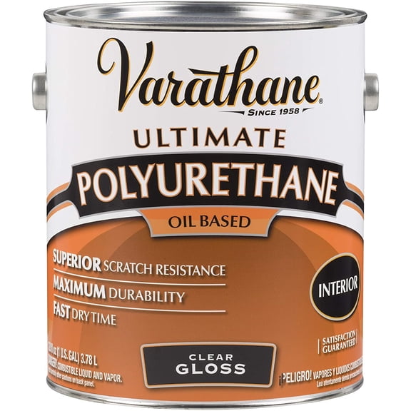 Polyurethane, Clear, Semi-Gloss, 1 gal. - Walmart.com