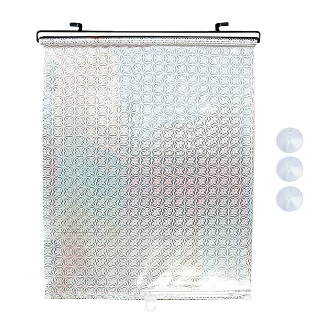 Curtains Suction Cup Curtains And Rod Set Car Or Room Retractable ...