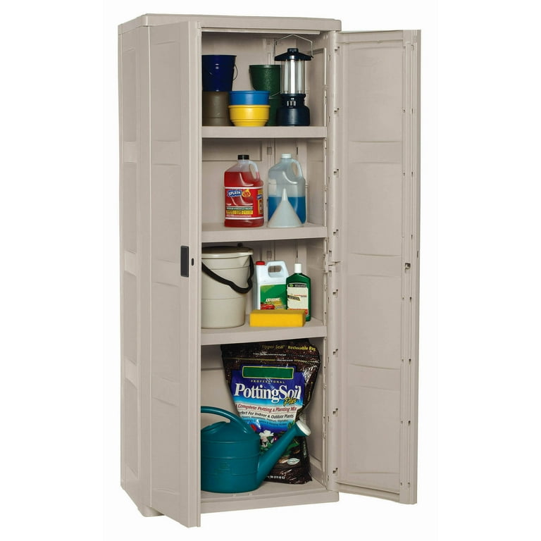 Suncast Tall Utility Storage Cabinet C7200k | Cabinets Matttroy
