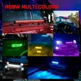 MICTUNING Magical M2 RGBW LED Light Bar - Dual Row 32 Inch Off Road ...