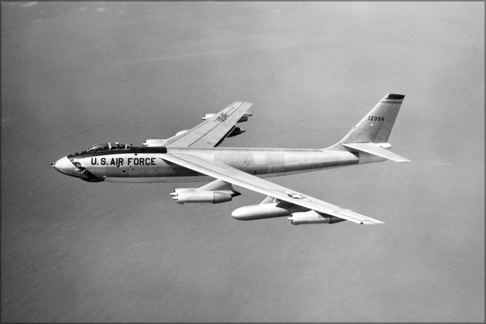 24"x36" Gallery Poster, USAF Boeing B-47E Stratojet - Walmart.com
