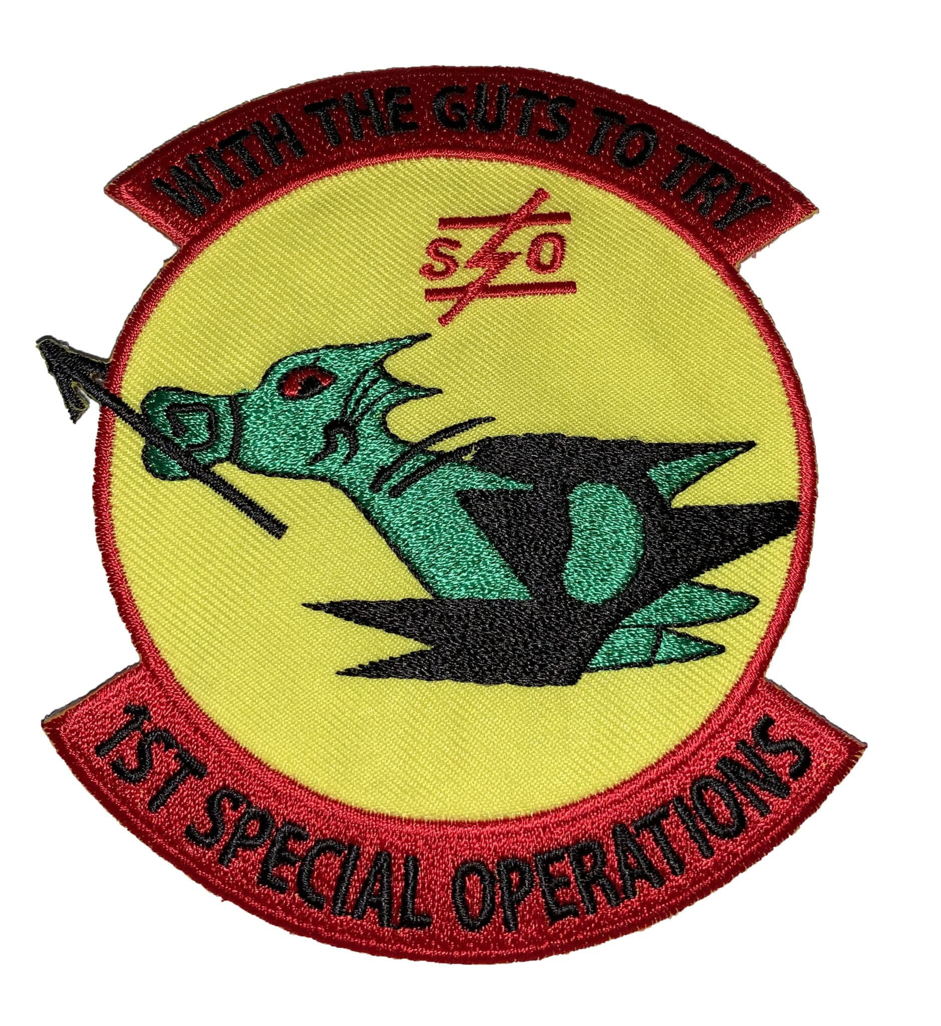 WITH THE GUTS TO TRY 303rd Patch – Sew On - Walmart.com