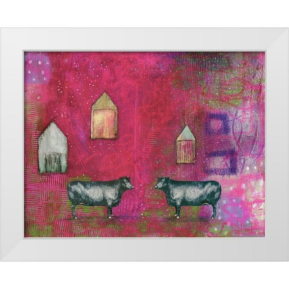 Ogren, Sarah 14x12 White Modern Wood Framed Museum Art Print Titled ...