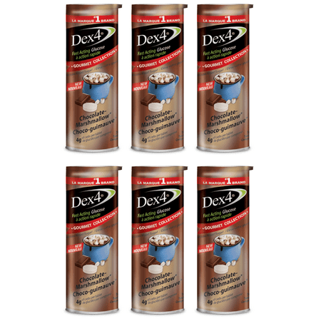 Dex4 Glucose Tablets, 6 Tube pack (Chocolate Marshmallow) | Walmart Canada