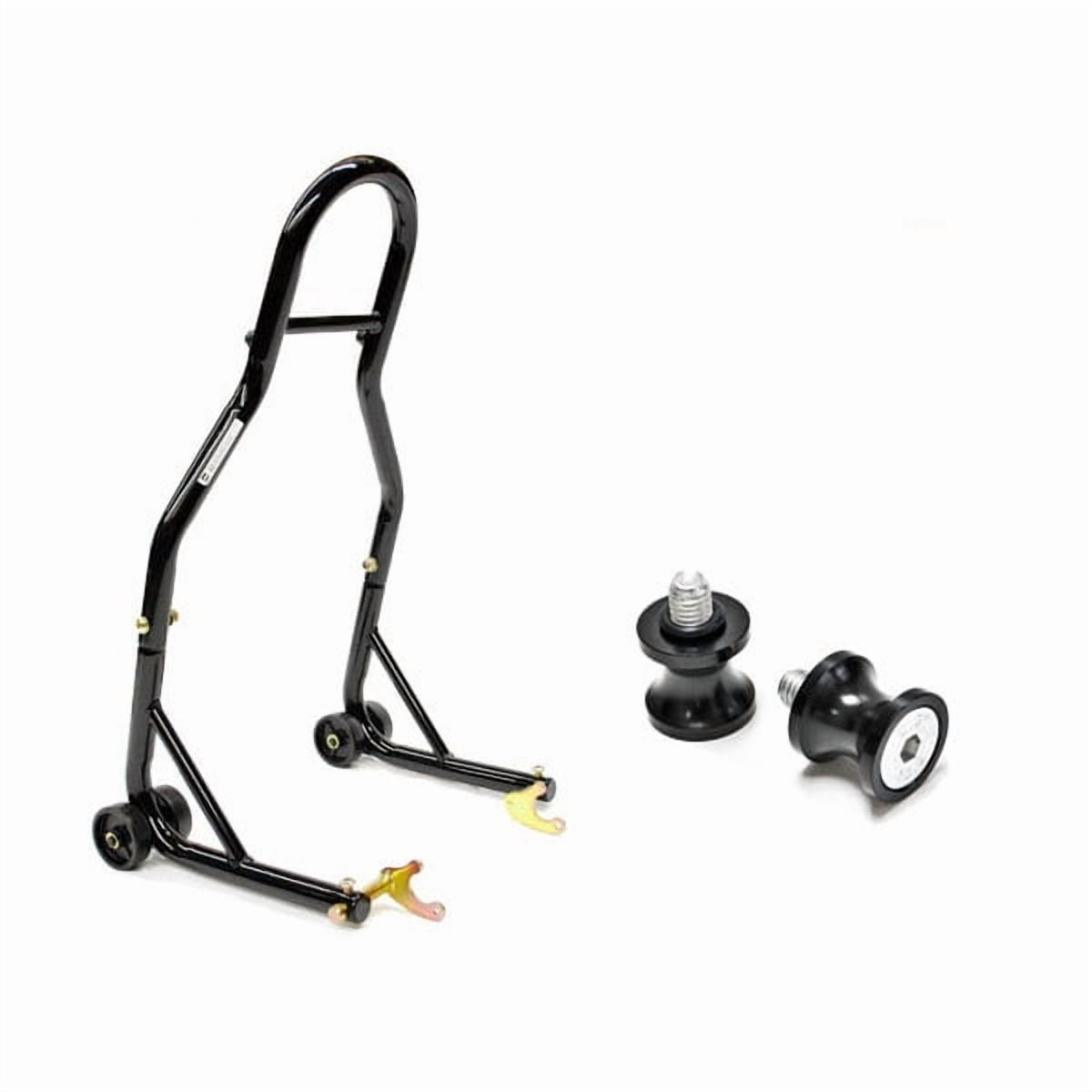 Click here for Venom Motorcycle Rear Swingarm Lift Stand - W/ Spo... prices