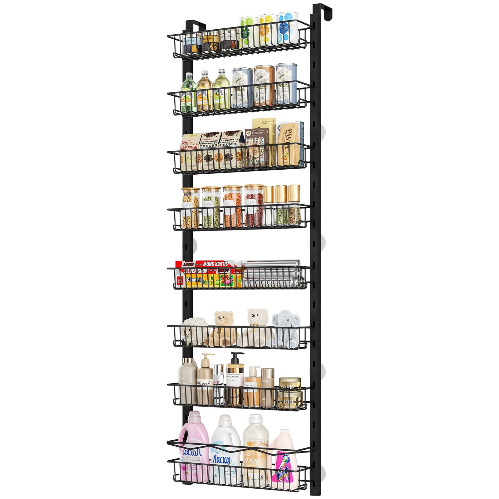 Click here for Miaoli Over The Door Pantry Organizer  8-Tier Adju... prices
