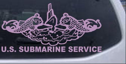 U.S. SUBMARINE SERVICE Car or Truck Window Decal Sticker - Walmart.com