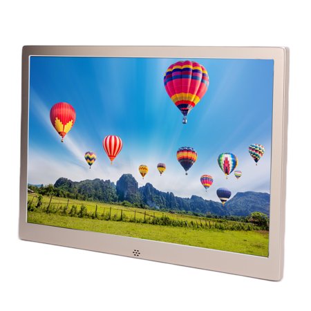 12 Inch Metal Digital Photo Frame, Humanized HD 1280x800 Metal Digital ...