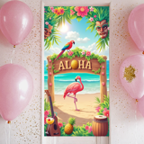 Decorative Design Aloha Beach Party Backdrop Tropical Theme Photography ...