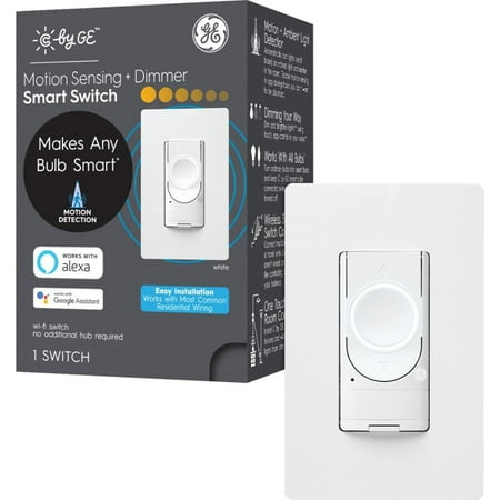 GE CYNC Smart Dimmer + Motion Sensor Light Switch, No Neutral Wire ...
