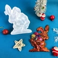 Malianggg Easter Rabbit Silicone Form With Durable Design Create ...