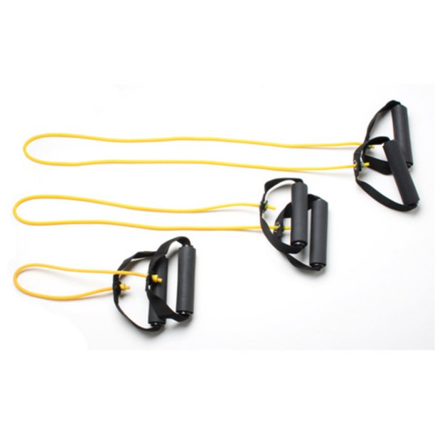CanDo exercise Tubing-with-Handles, full body set (1 ea: 18", 36", 48 ...