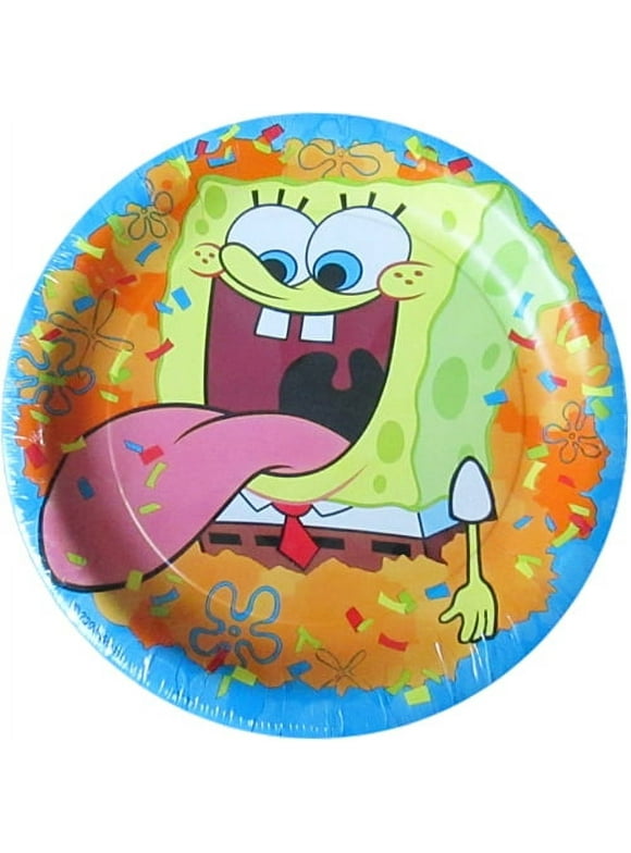 Spongebob Party Tableware in SpongeBob Party Supplies - Walmart.com