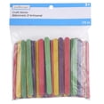 12 Packs: 125 ct. (1,500 total) Multicolor Wood Craft Sticks by ...