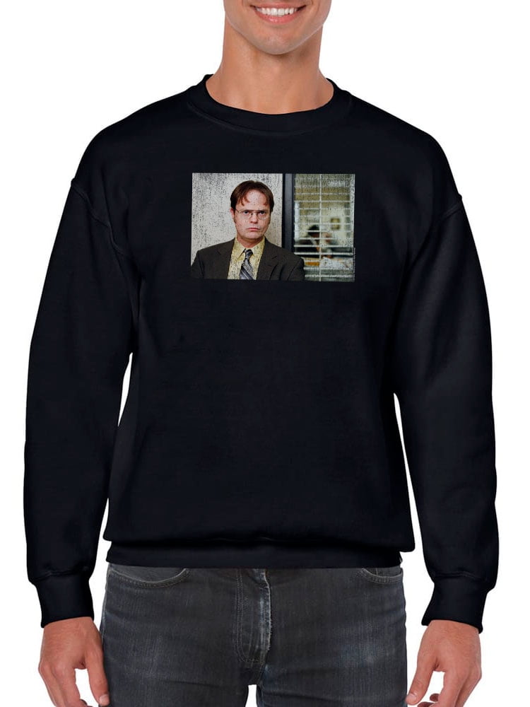 Serious Dwight Sweatshirt Men The Office, Male Large - Walmart.com
