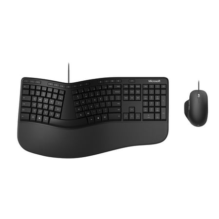Microsoft Ergonomic Desktop - Keyboard and mouse set - USB - Canadian ...