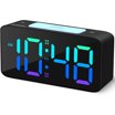 Sharp Big Bang Super Loud Alarm Clock, Digital Self Set, Silver/Black ...