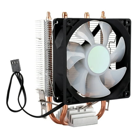 CPU Cooler, CPU Cooling Radiator Powerful Heat Dissipation 9cm U Shaped ...
