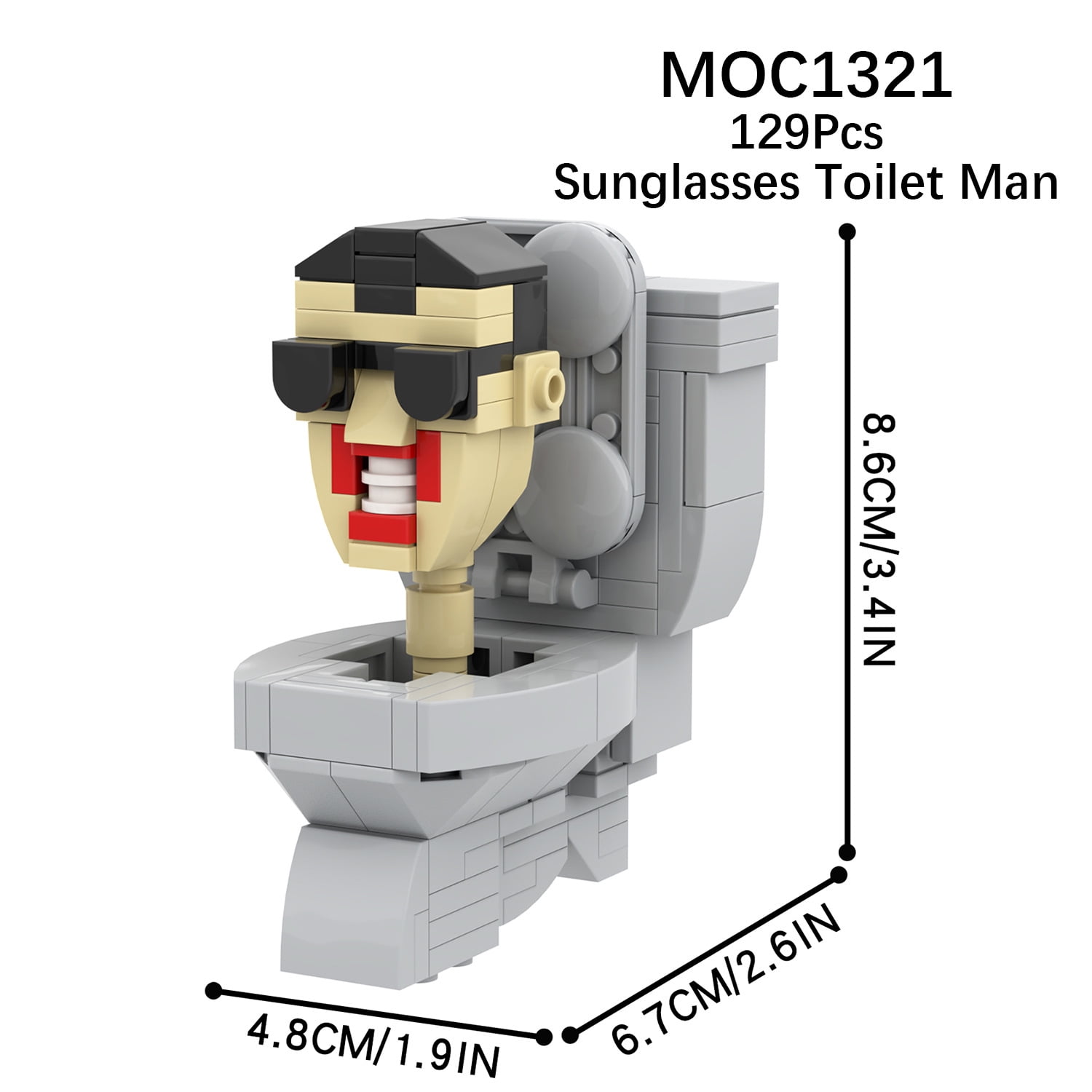 Click here for Royalbelle Skibidi Toilet Building Blocks Cartoon... prices